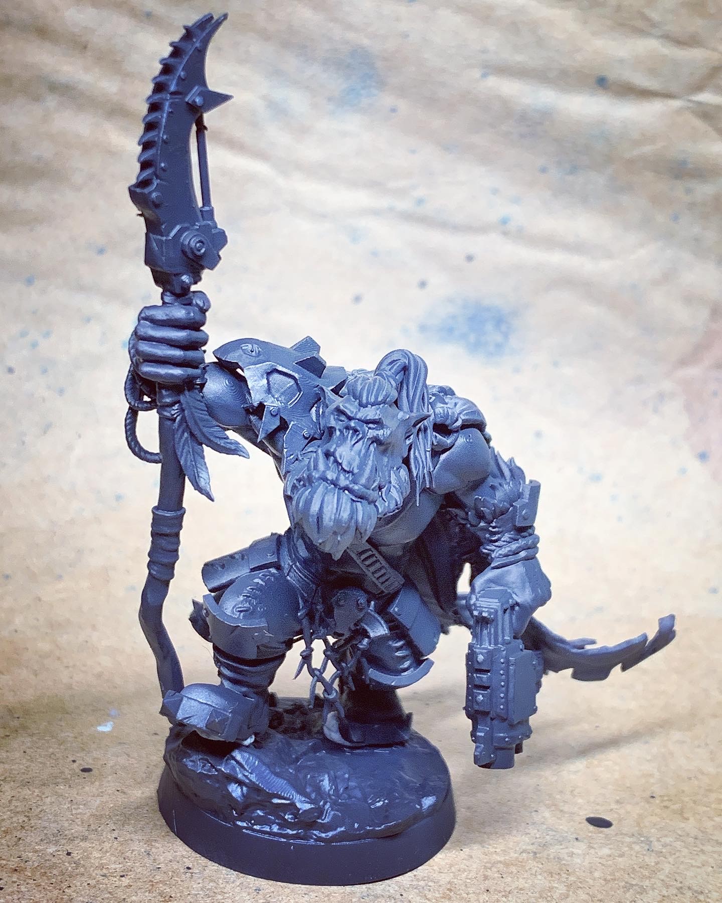 STL file MrModulork's Orc Monster Hunter - A・Template to download and ...