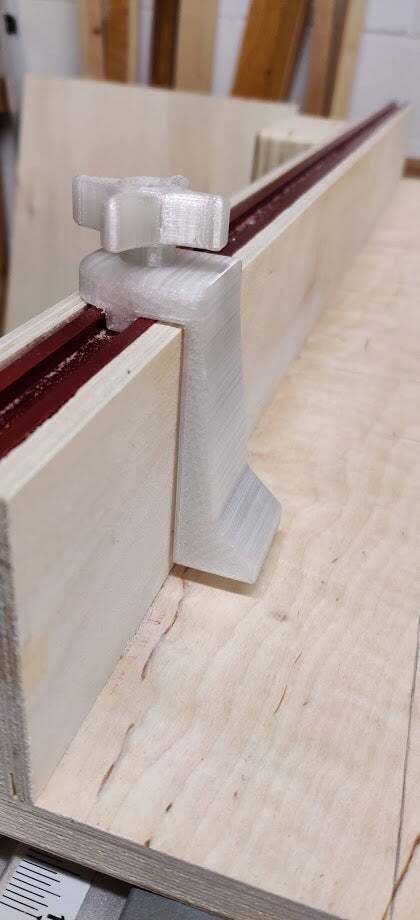 Free STL file T-Track Stop Block (19mm or 3/4" track) v2・3D print ...