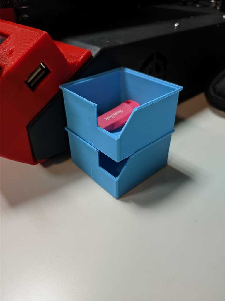 Free STL file Stackable box mini 49x49mm・3D print design to download・Cults