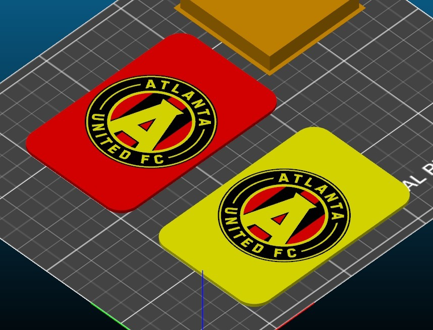 Free 3D file Atlanta United (ATL UTD / AUFC) Penalty Card・3D printing ...
