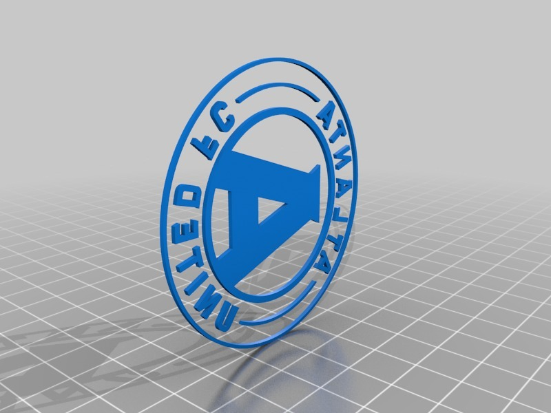 Free 3D file Atlanta United (ATL UTD / AUFC) Penalty Card・3D printing ...
