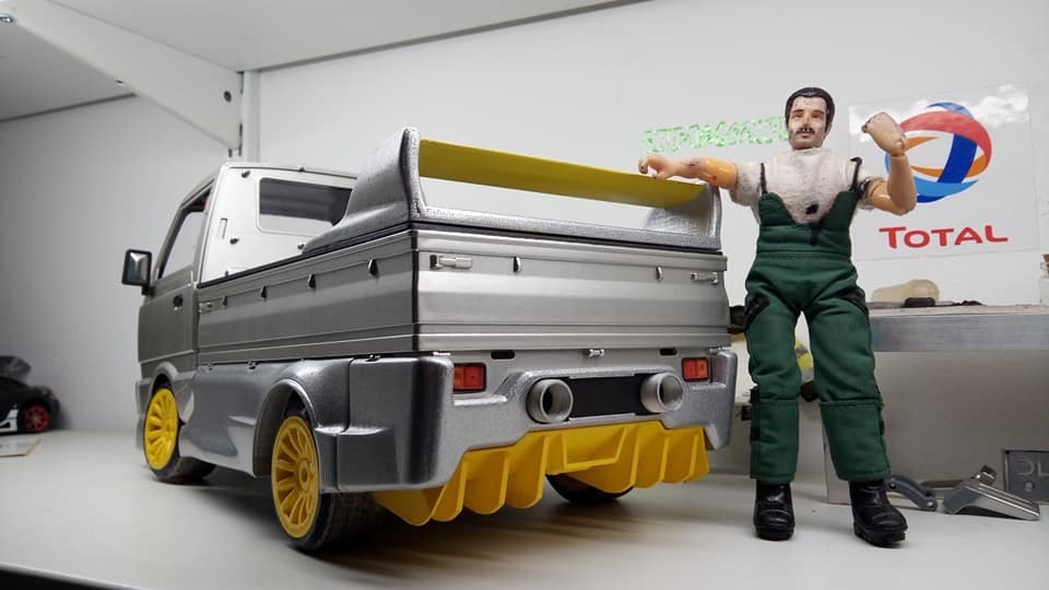 STL file WPL D12 FULL BODY KIT1 🎲・3D printer design to download・Cults