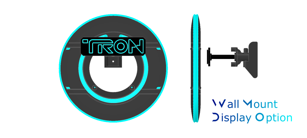 3D file Tron Legacy Identity Disc / Tron Light Disk | Thematic Display ...