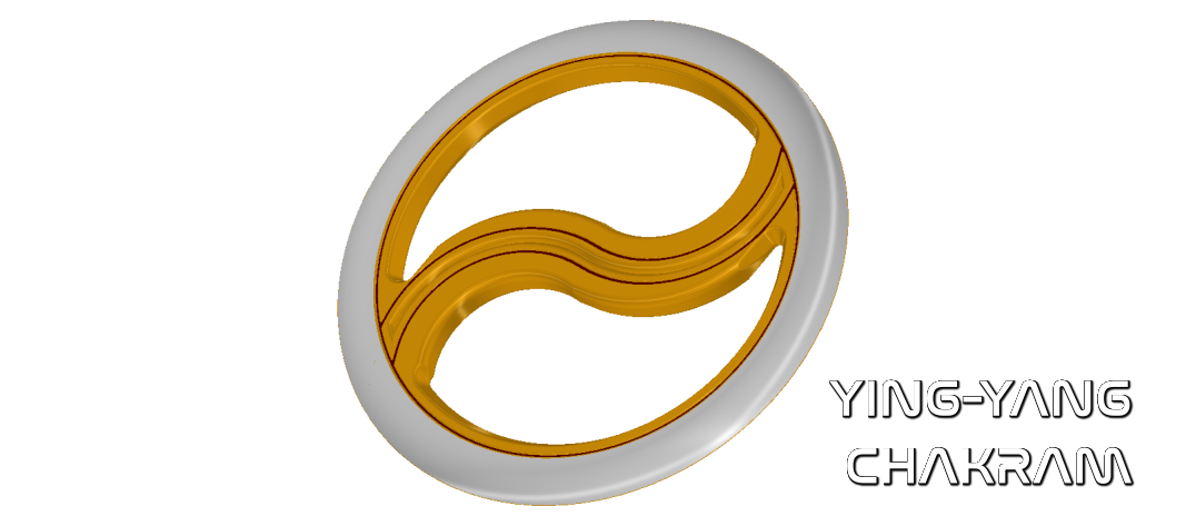 3D-Datei Xena Warrior Princess Chakrams | Beinhaltet alle Chakram-Versionen & passenden Display ...