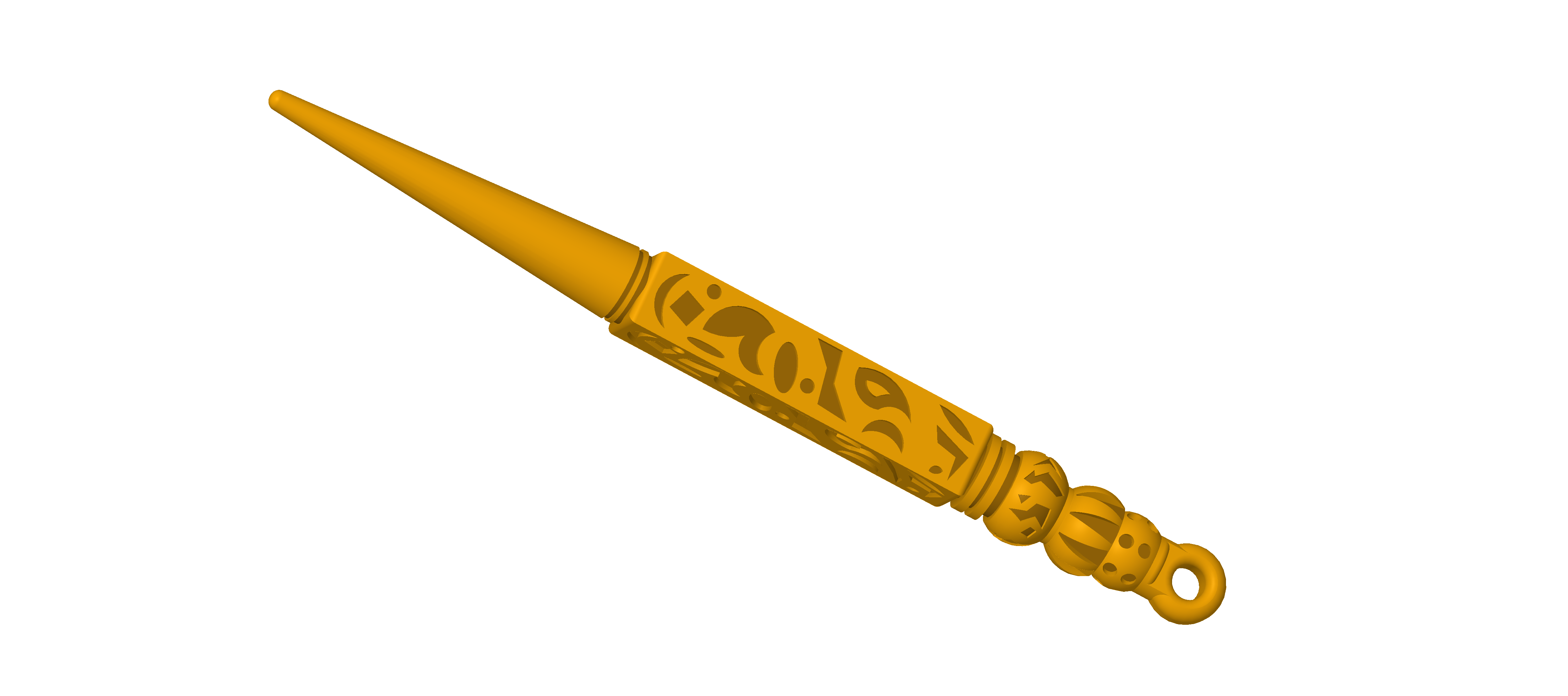 STL file Azrael's Blade | Lucifer Flaming Sword | Unique x3 Part Design ...