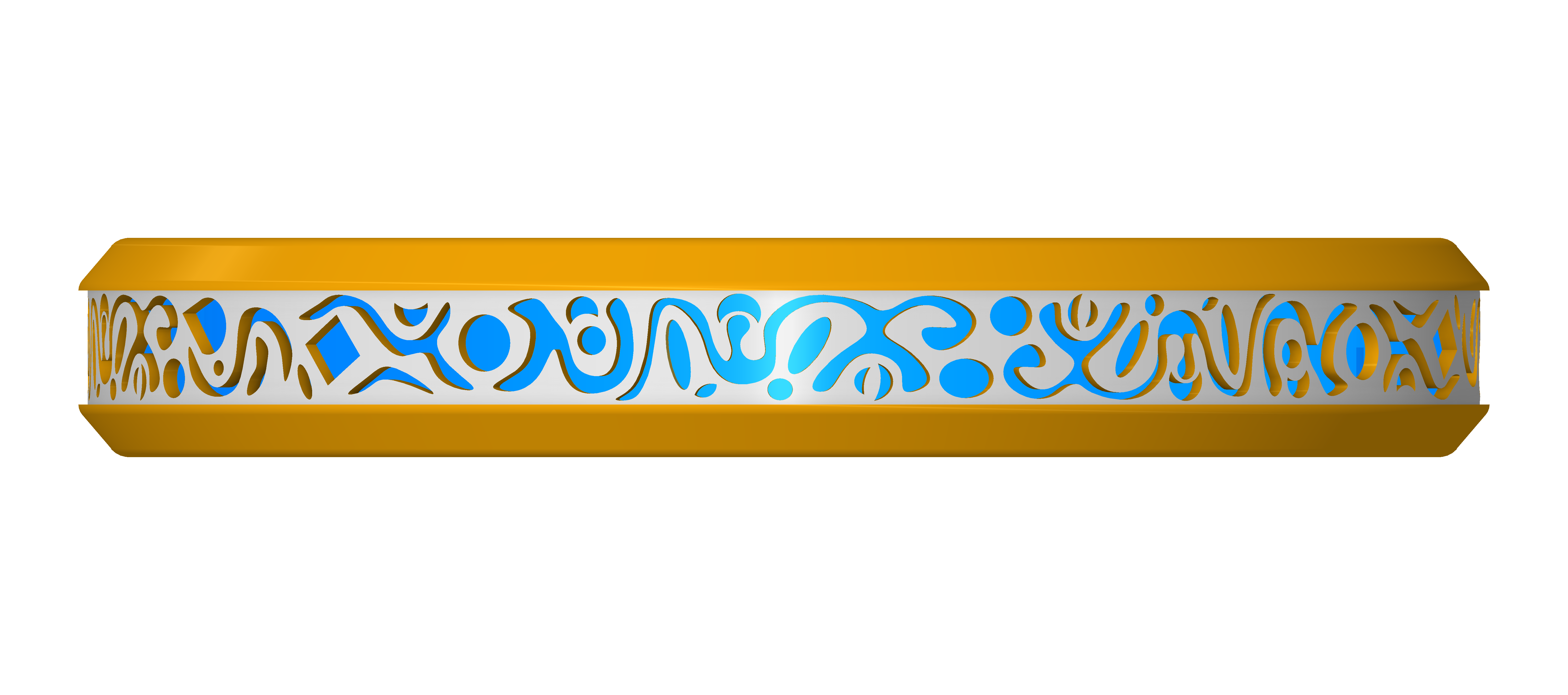 3D file Shang Chi Ten Rings | Mandarin Rings | Makluan Rings | Matching ...