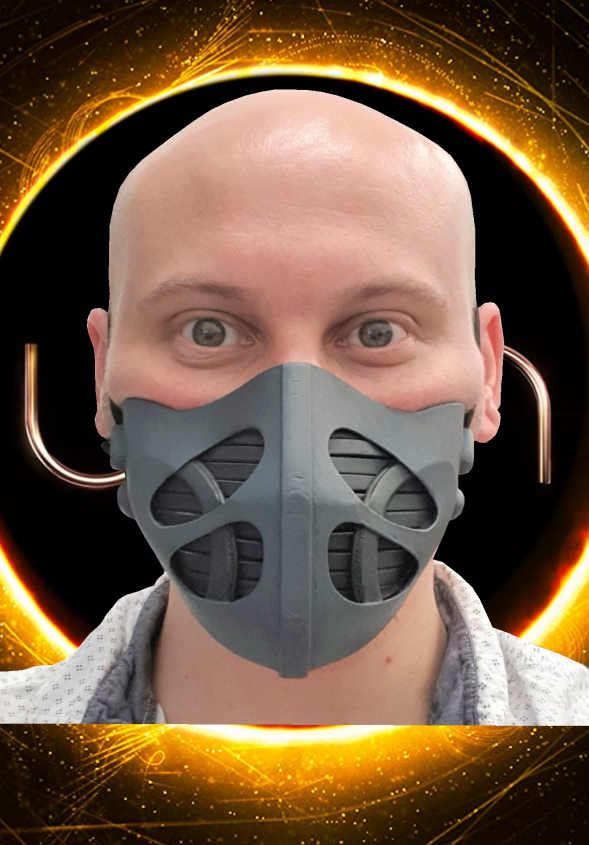 Fichier STL Dune 2020 Fremen Stillsuit Mask | Cosplay & Adaptable for ...