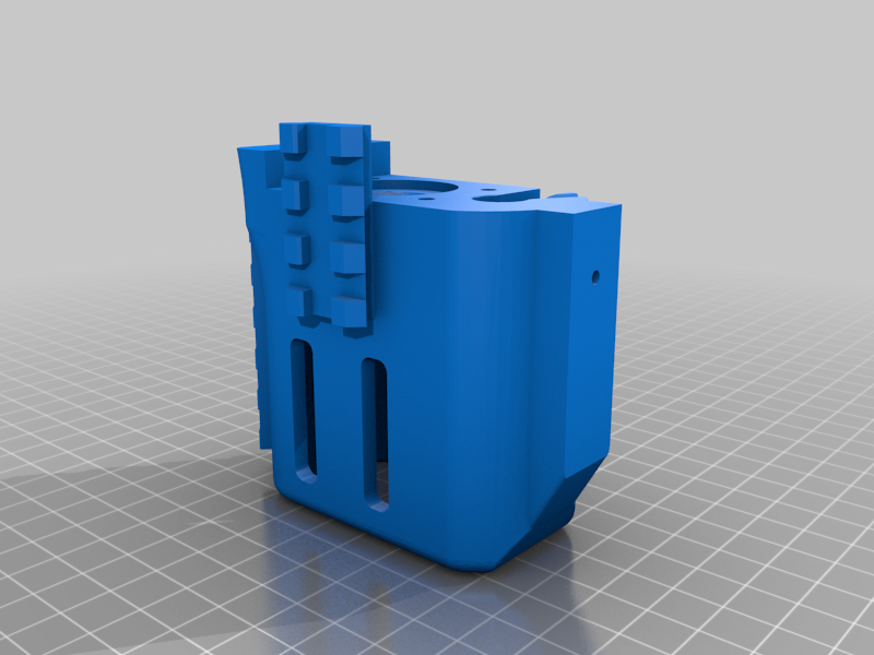 Free STL file fgc mkII upper with glock barrel adapter 🔫・Model to ...