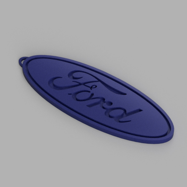 STL file FORD KEYCHAINS・3D print design to download・Cults
