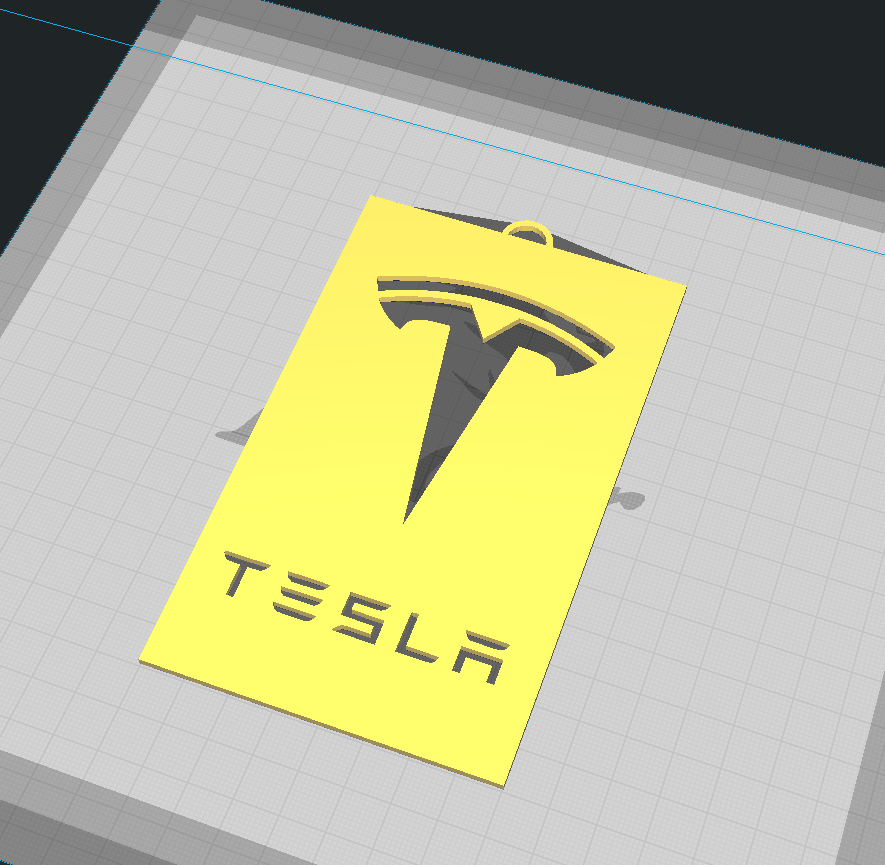 STL-Datei Tesla Motors Logo・3D-druckbares Modell zum herunterladen・Cults