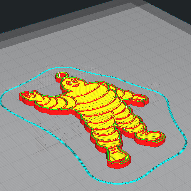 STL file Michelin tire man - Bibendum・3D print model to download・Cults