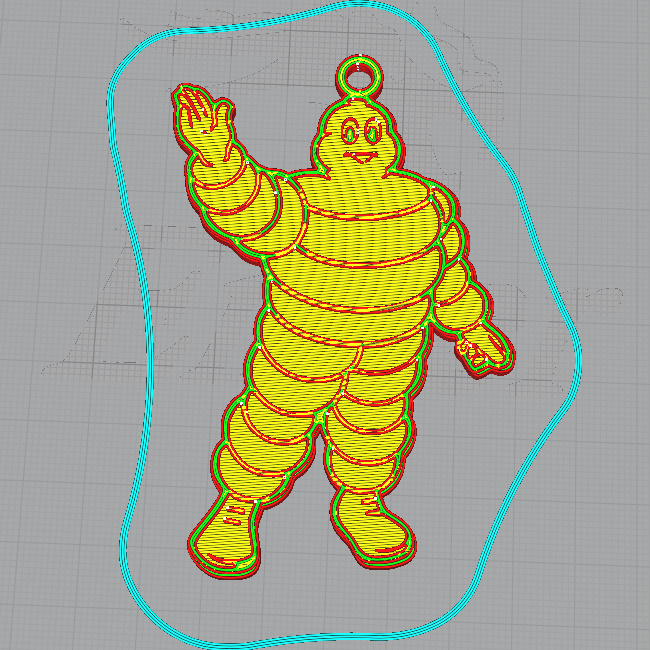 STL file Michelin tire man - Bibendum・3D print model to download・Cults