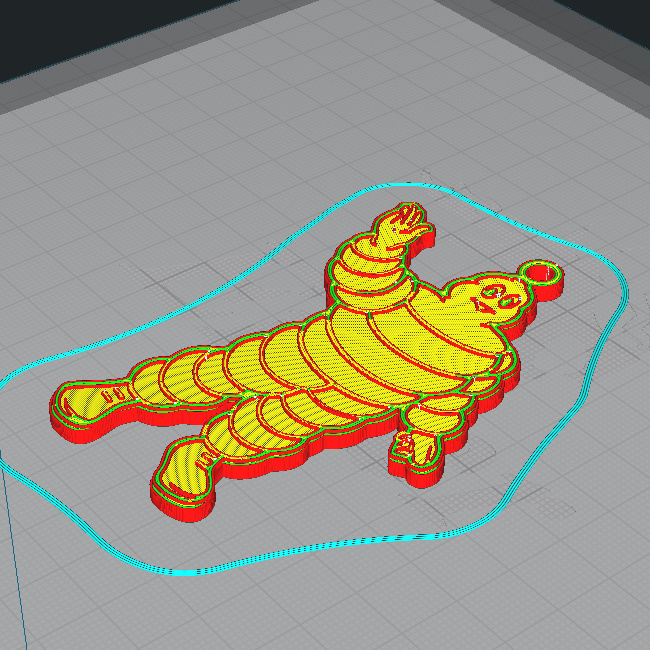 STL file Michelin tire man - Bibendum・3D print model to download・Cults