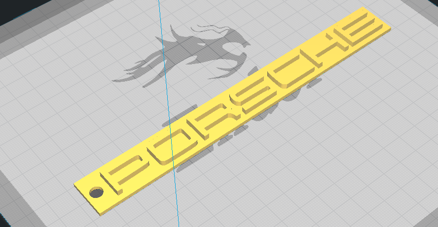STL file Porsche text logo・3D printable model to download・Cults