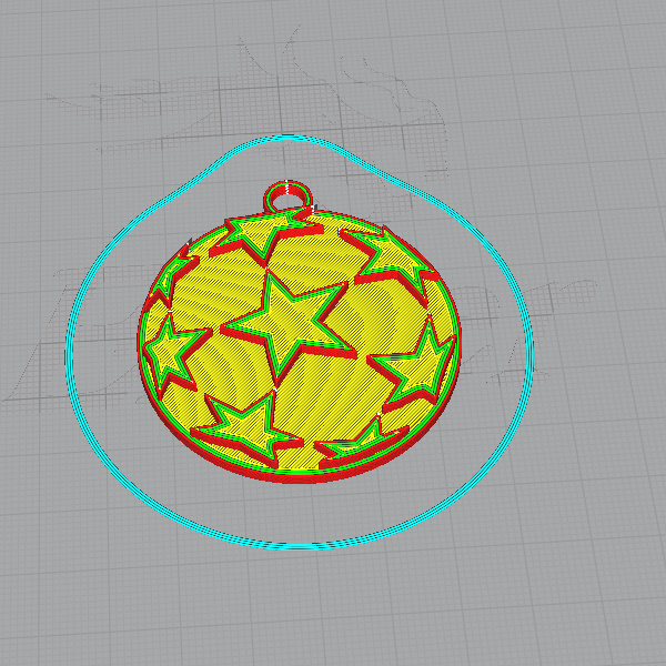 STL file Champions League Logo Keychain・3D printable model to download ...