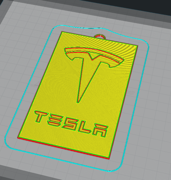 STL-Datei Tesla Motors Logo・3D-druckbares Modell zum herunterladen・Cults