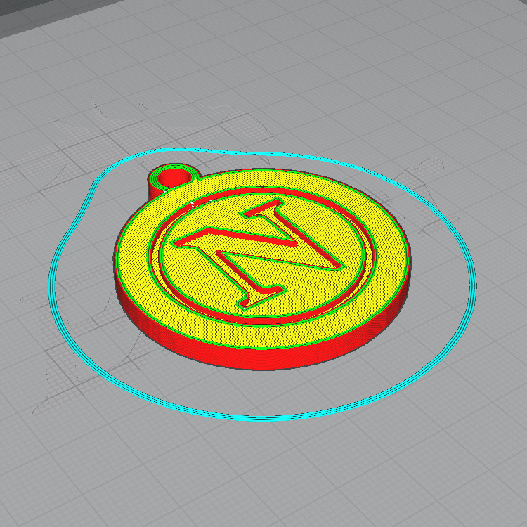 STL file SSC Napoli keychains・3D print object to download・Cults