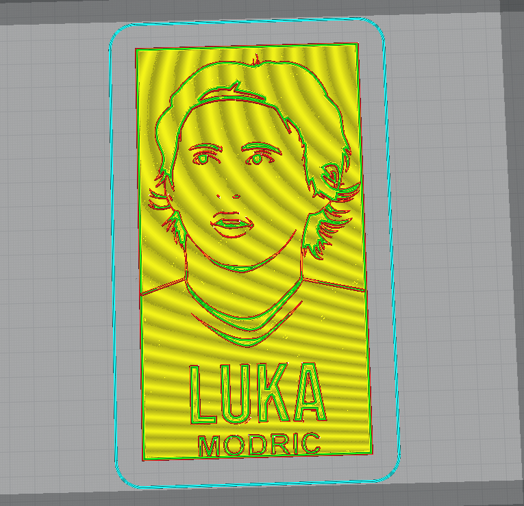 STL file Luka Modrić Art・3D printable model to download・Cults