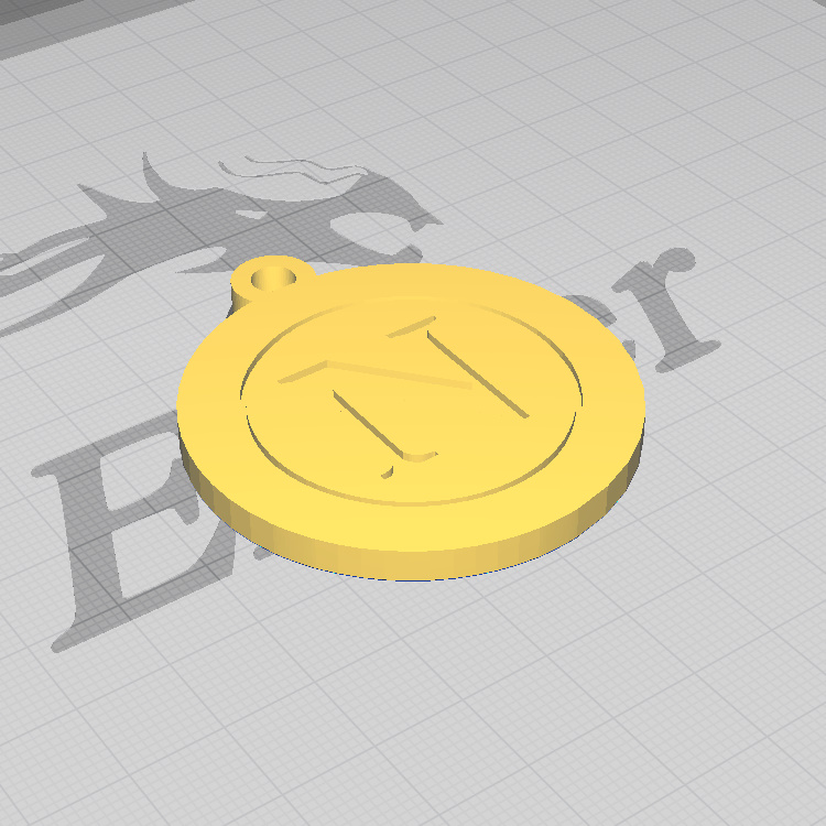 STL file SSC Napoli keychains・3D print object to download・Cults