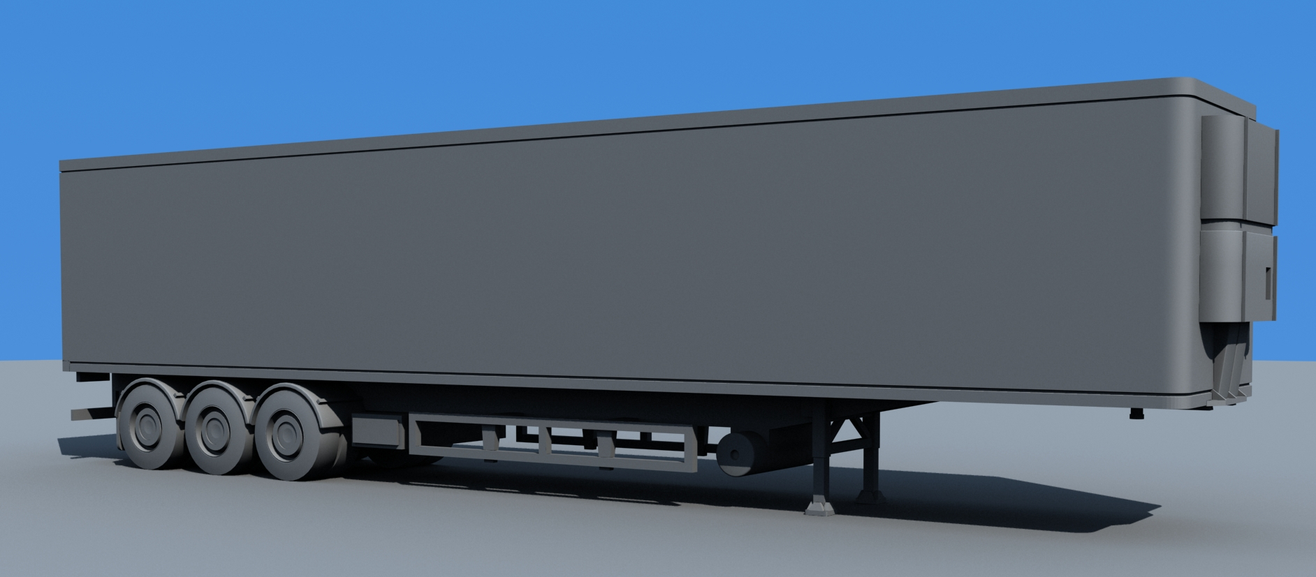 STL file N scale Semi Trailer Detail Set・3D printable model to download ...
