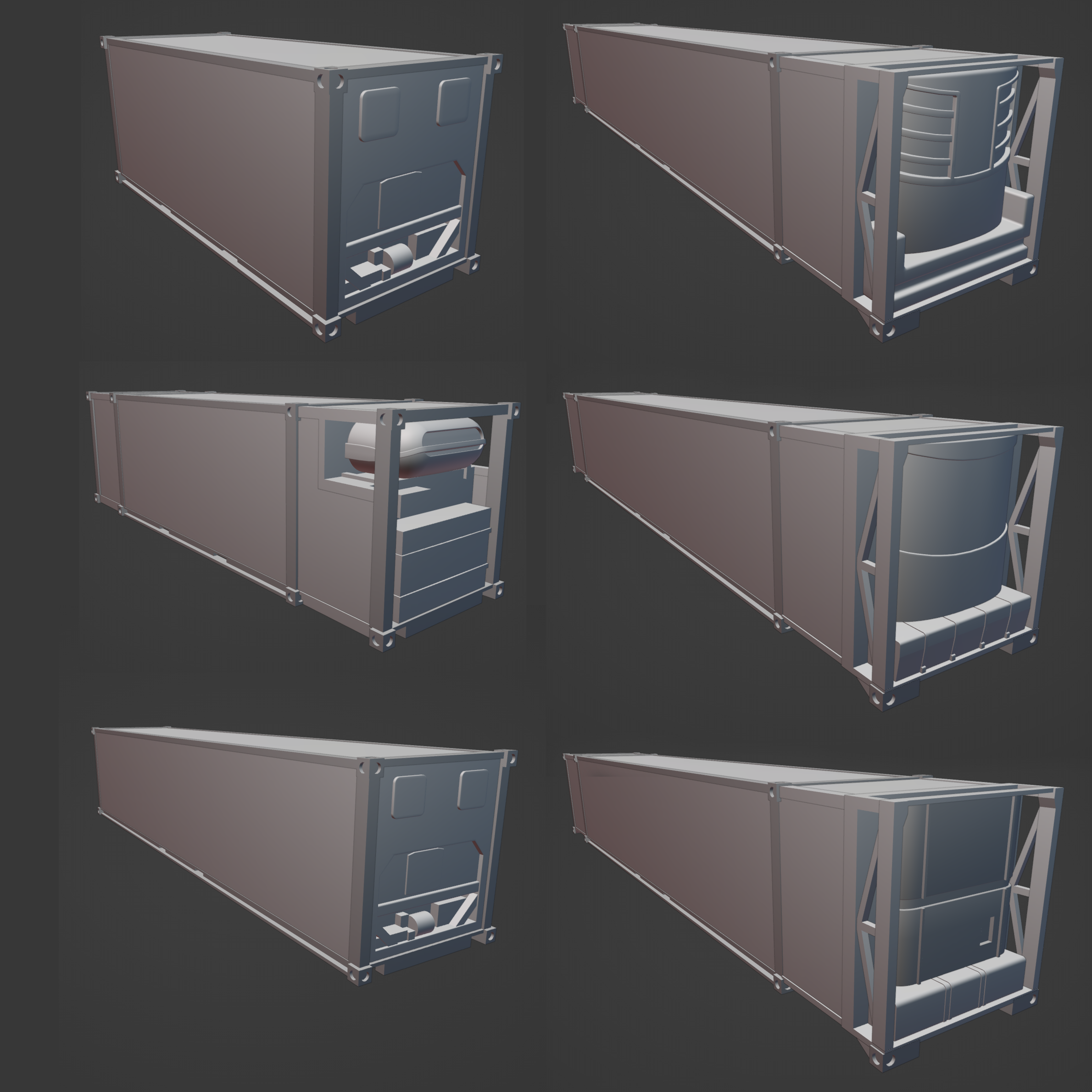 STL file N Scale Refrigerated 'Reefer' Shipping Containers.・3D print ...