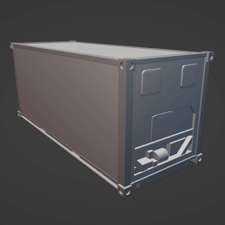 STL file N Scale Refrigerated 'Reefer' Shipping Containers.・3D print ...