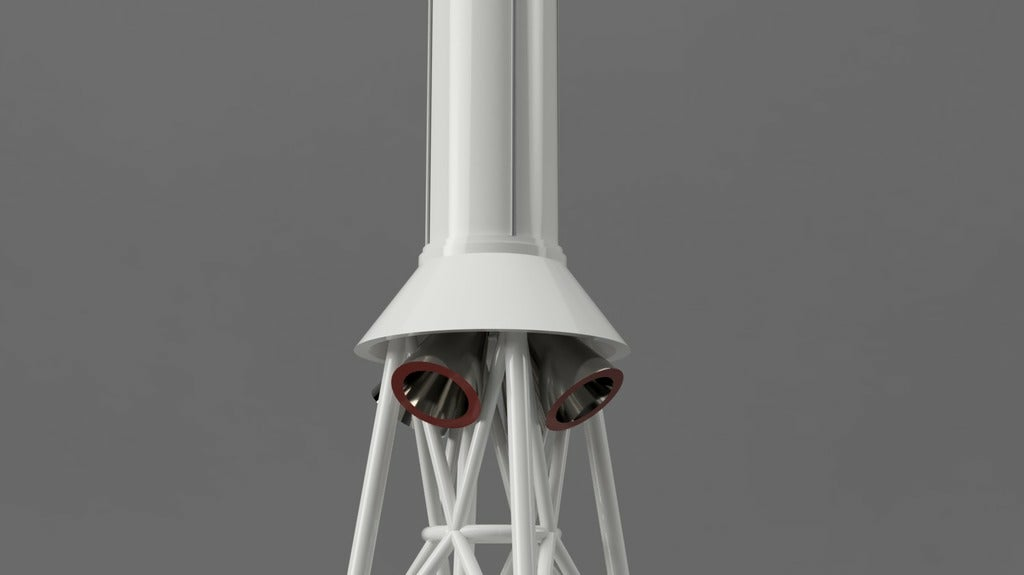 Free STL file Apollo Launch Escape System 🎲・Object to download and to ...