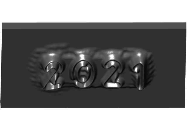 Free STL file 2021 3D ART 🎨・3D printer model to download・Cults