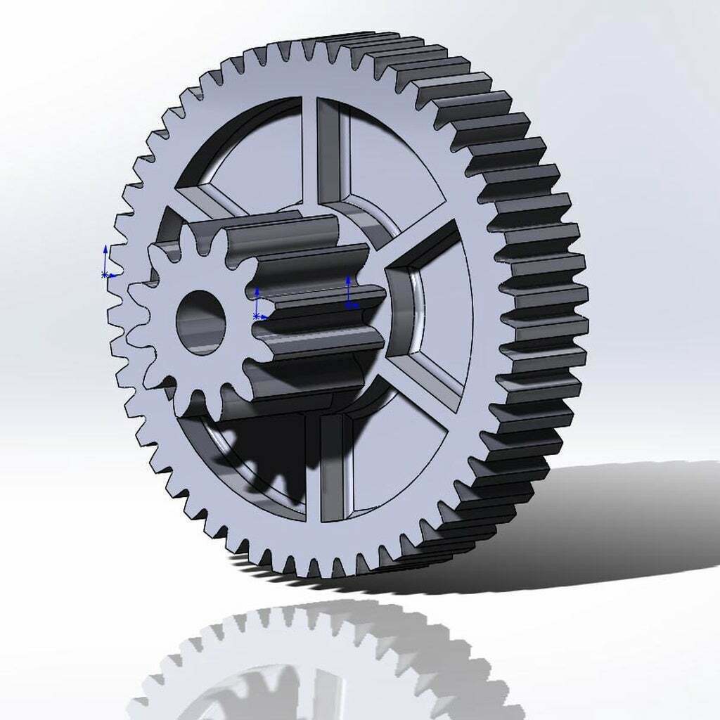 Free STL file Gear HV8・3D printing idea to download・Cults