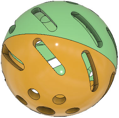 Free STL file Ball toy for cats 🐱・3D printer design to download・Cults