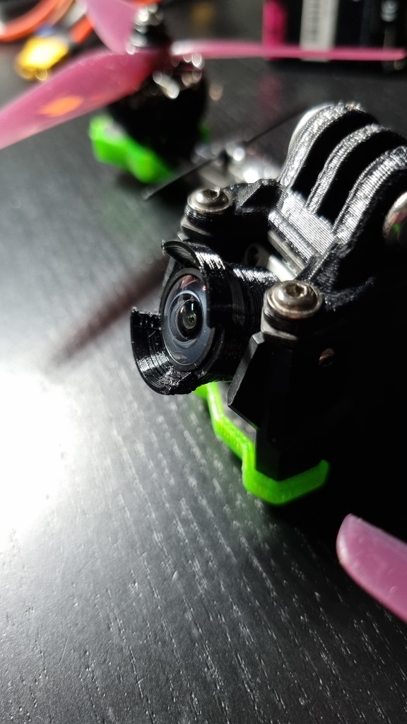 Free 3D file Protector for RC18G lens on DJI FPV Camera・3D printing ...