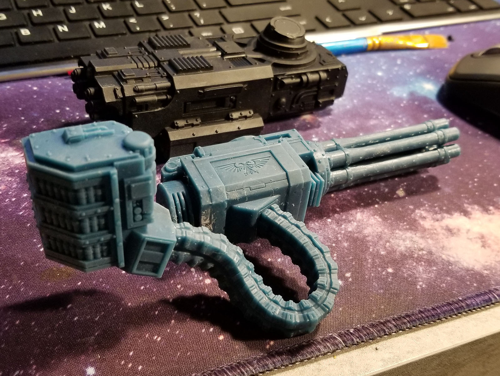 Free STL file Wardog wanted a different minigun but is now stuck ...