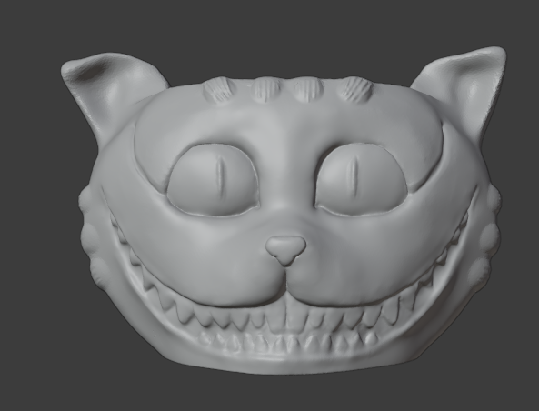STL file Cheshire Cat Planter・Design to download and 3D print・Cults