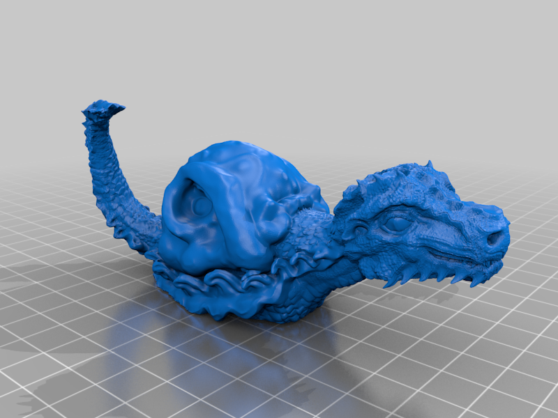 Free STL file The Dragon Snail Everyone Needs・3D printer model to ...