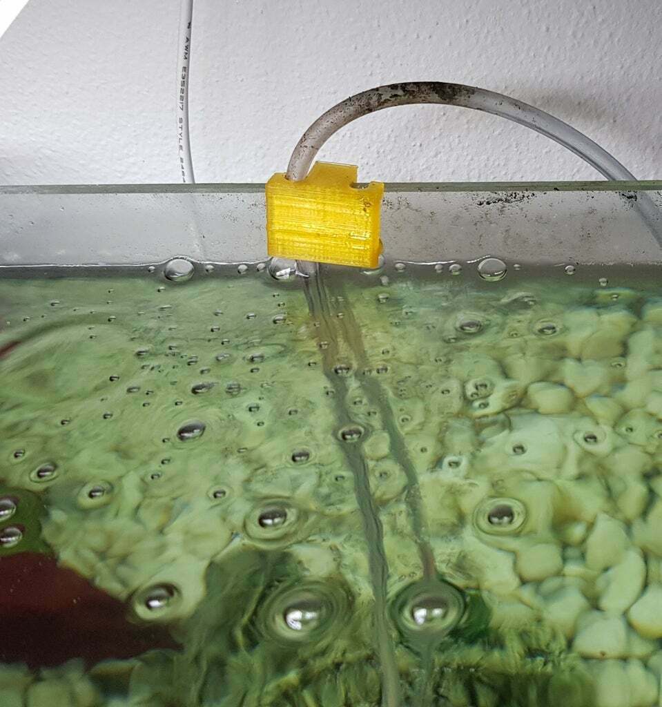 Free STL file Fish Tank Hose Holder・3D printing model to download・Cults