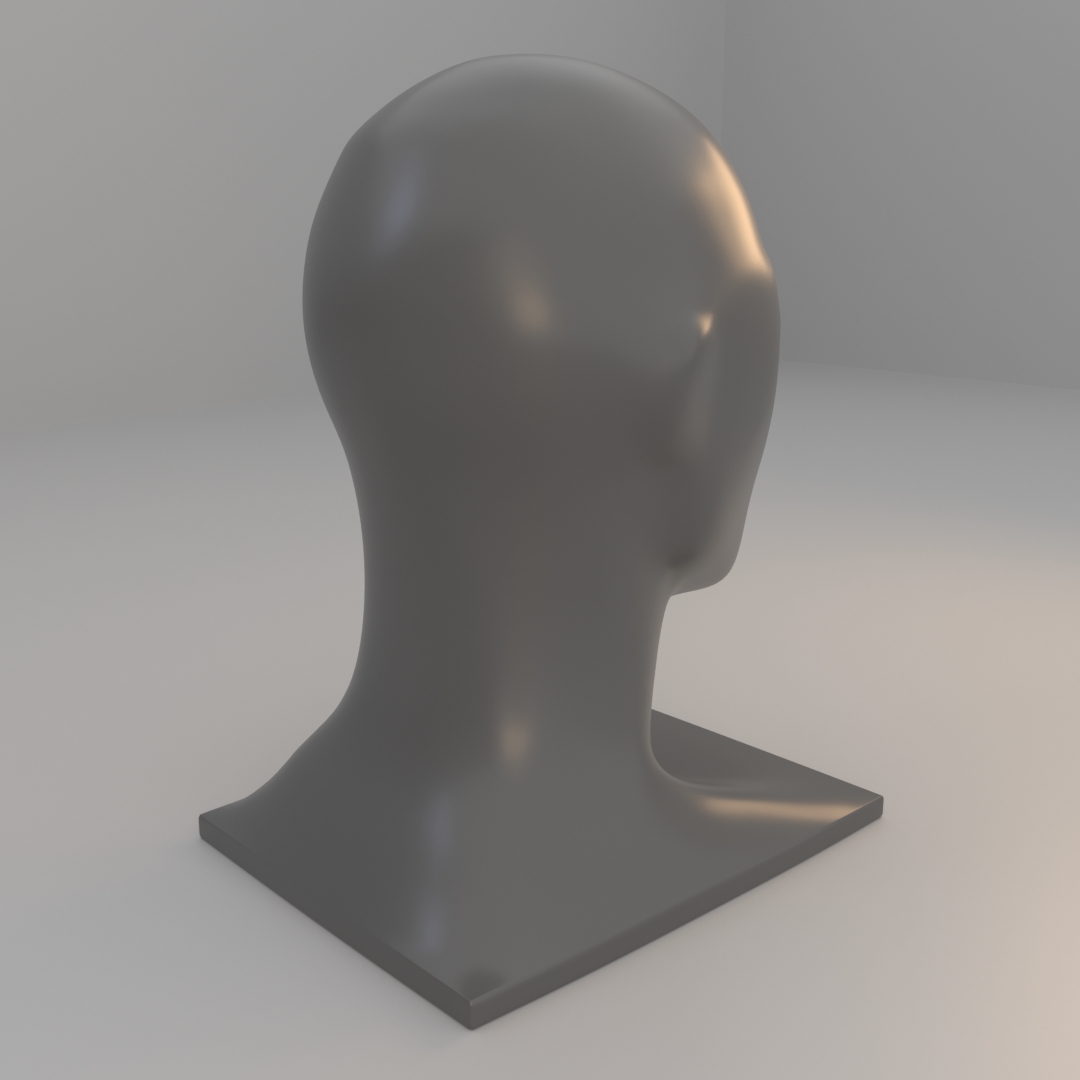 STL file head bust for hats and helmets 👤・3D printer design to download ...