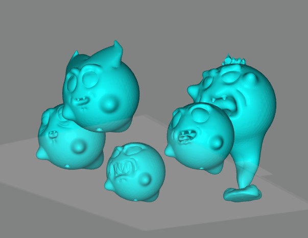 Archivo OBJ Paquete completo de Spook・Modelo imprimible en 3D para ...