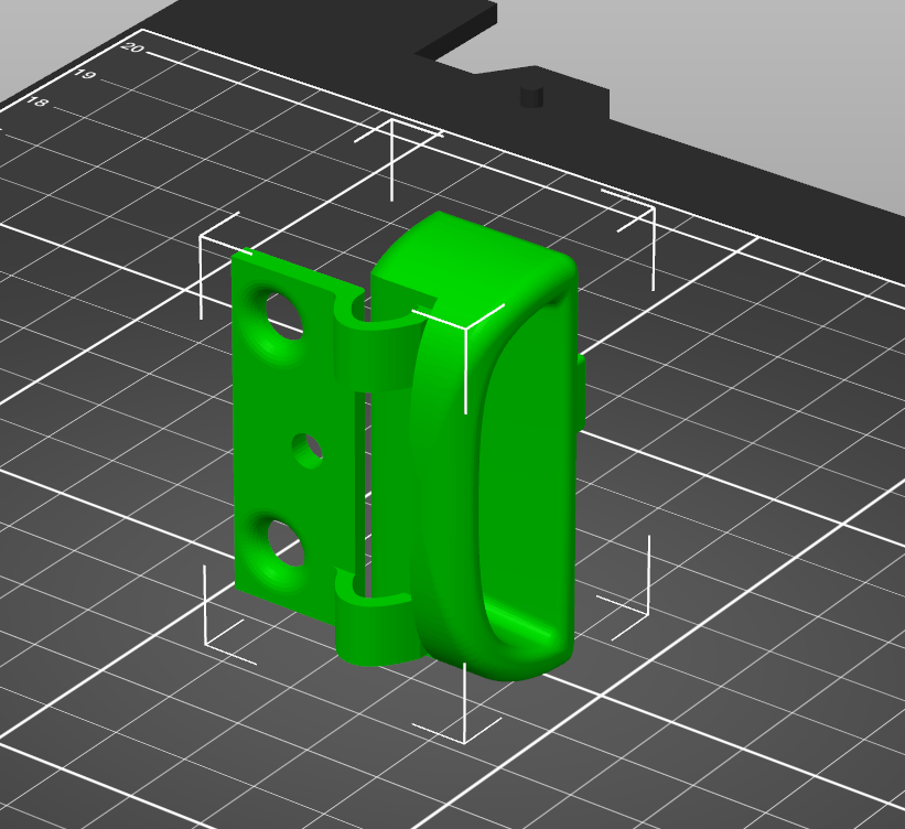 STL file Center Console Latch Lid Miata NB2 NC7264453B02 NC7264453B80 ...