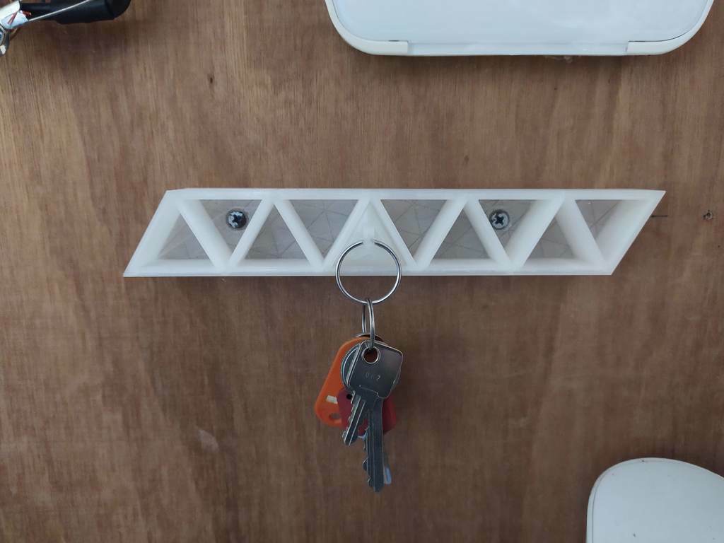 Free 3D file Key Rack Thing with mounting hole・3D printer design to ...