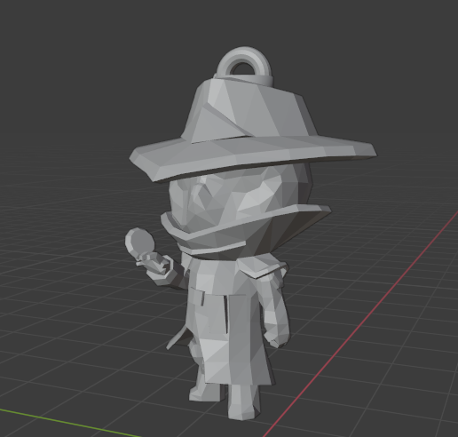 STL file Valorant Go Chibi Cypher Buddy Keychain・Model to download and ...