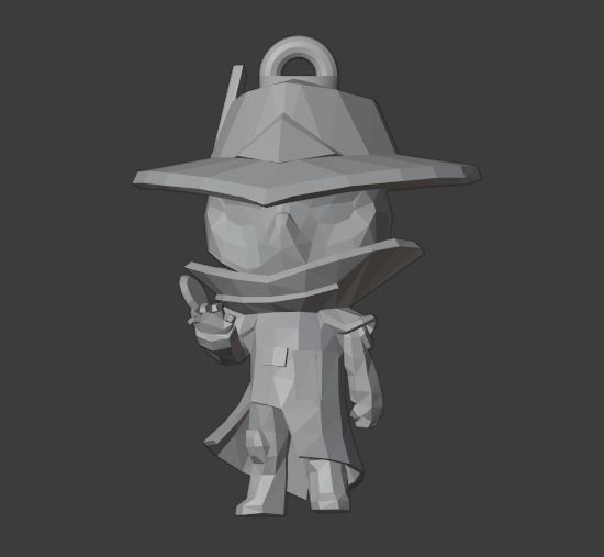 STL file Valorant Go Chibi Cypher Buddy Keychain・Model to download and ...