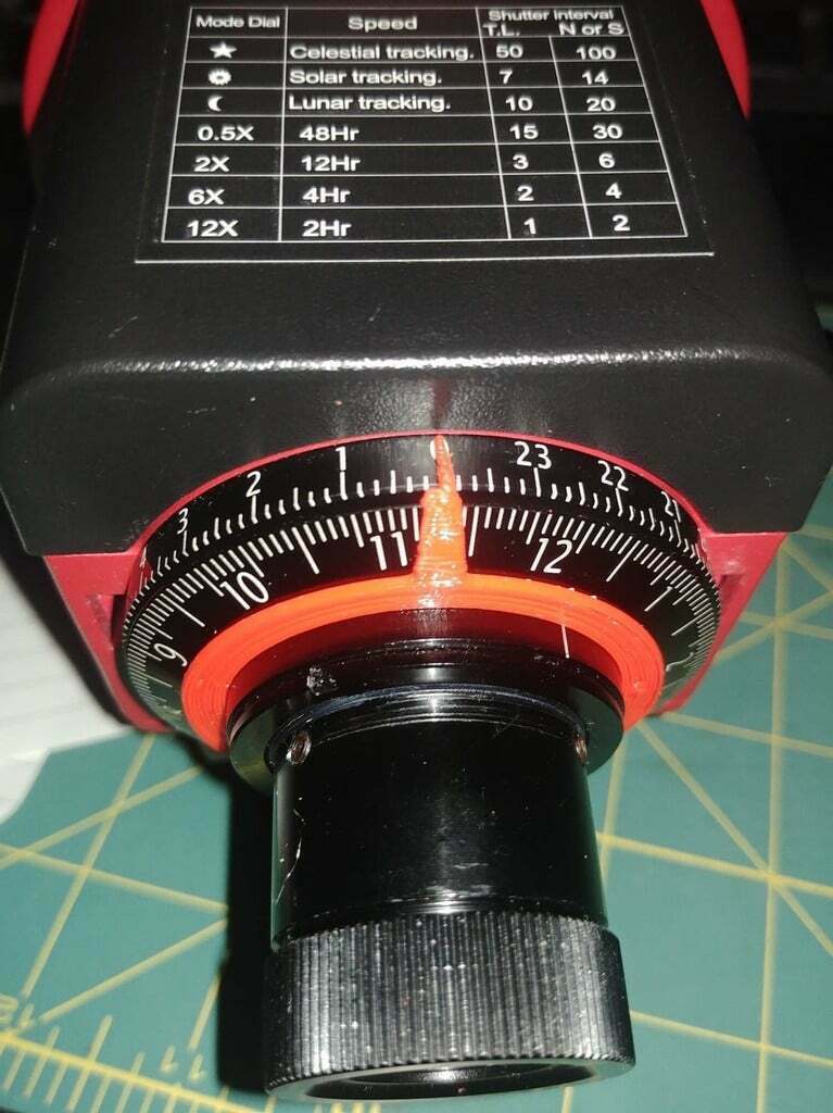 Free STL file Star Adventurer Hour Angle Pointer・Object to download and ...