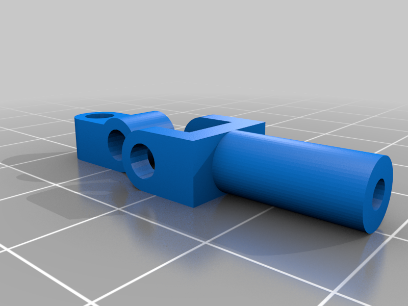 Free STL file 10 scale crawler trailer hitch coupler 🚐・3D printable ...