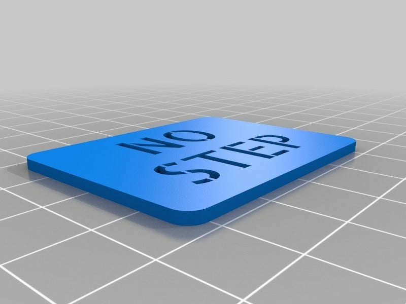 Free STL file no step stencil・3D printer model to download・Cults