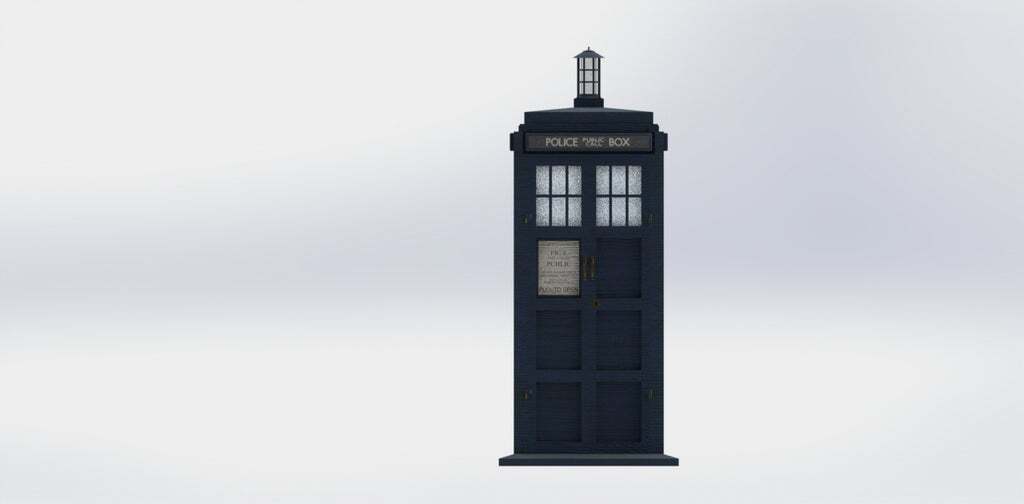 STL file TARDIS 🎨・Model to download and 3D print・Cults