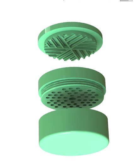 STL file Modifiable grinder・3D printer model to download・Cults