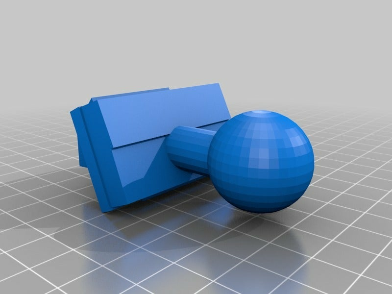 Free STL file lowrance ram mount adapter 🐏・Model to download and 3D ...