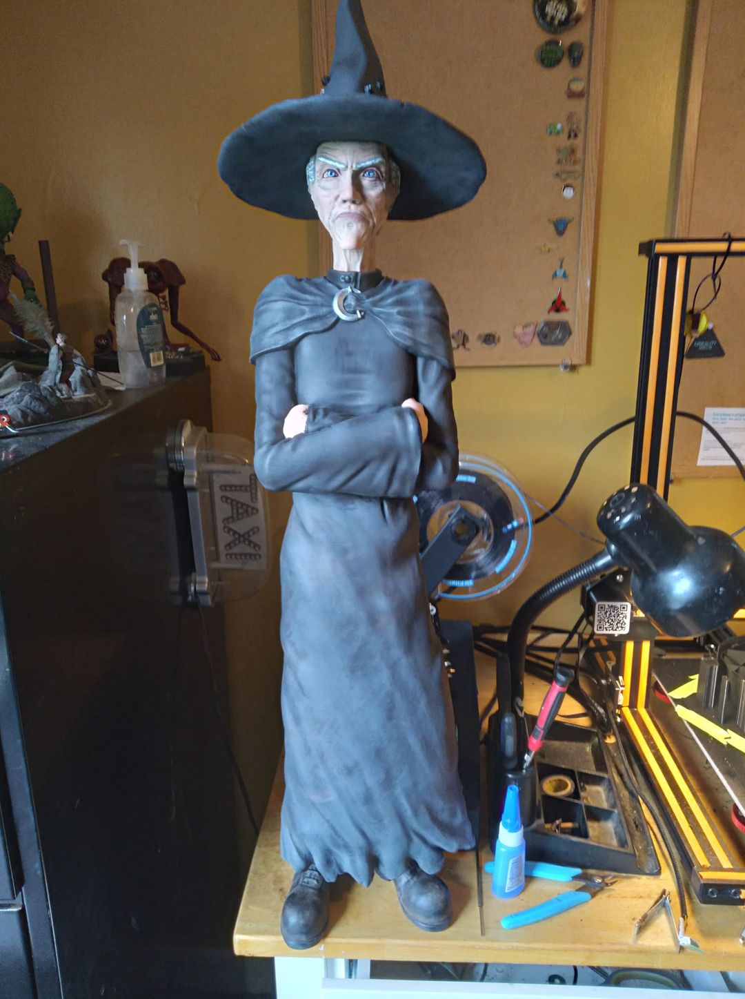 3D printable Granny Weatherwax - Discworld • made with Creality CR10s・Cults