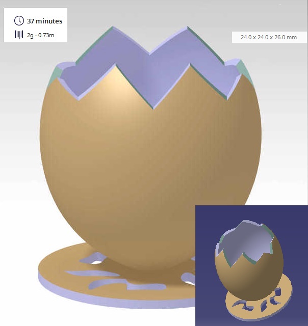 STL file eage 🎨・3D print design to download・Cults