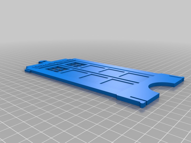 Free 3D file Dr. Who TARDIS phone/tablet stand・Object to download and ...